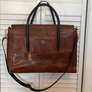 Velez | Bags | Velez Columbia Genuine Leather Totelaptop Bag | Poshmark